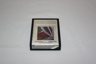 Atari 2600 Encounter at L-5 Game Cartridge by Data Age Tested/Works ...