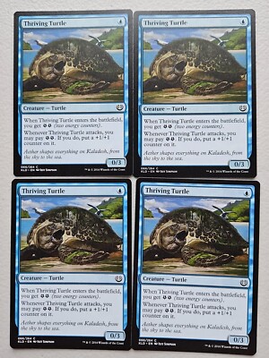MTG 4x Thriving Turtle KLD 066/264 Light Play | eBay