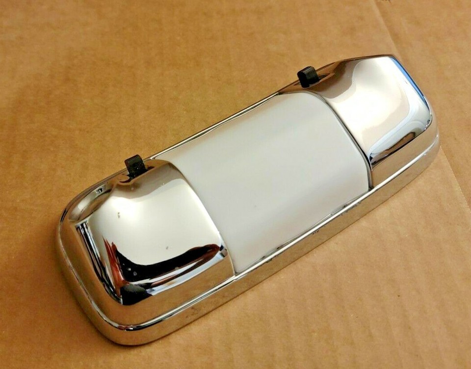 80-96 Ford Interior Overhead Map Dome Light w/ NEW LENS F150 F250 F350 ...