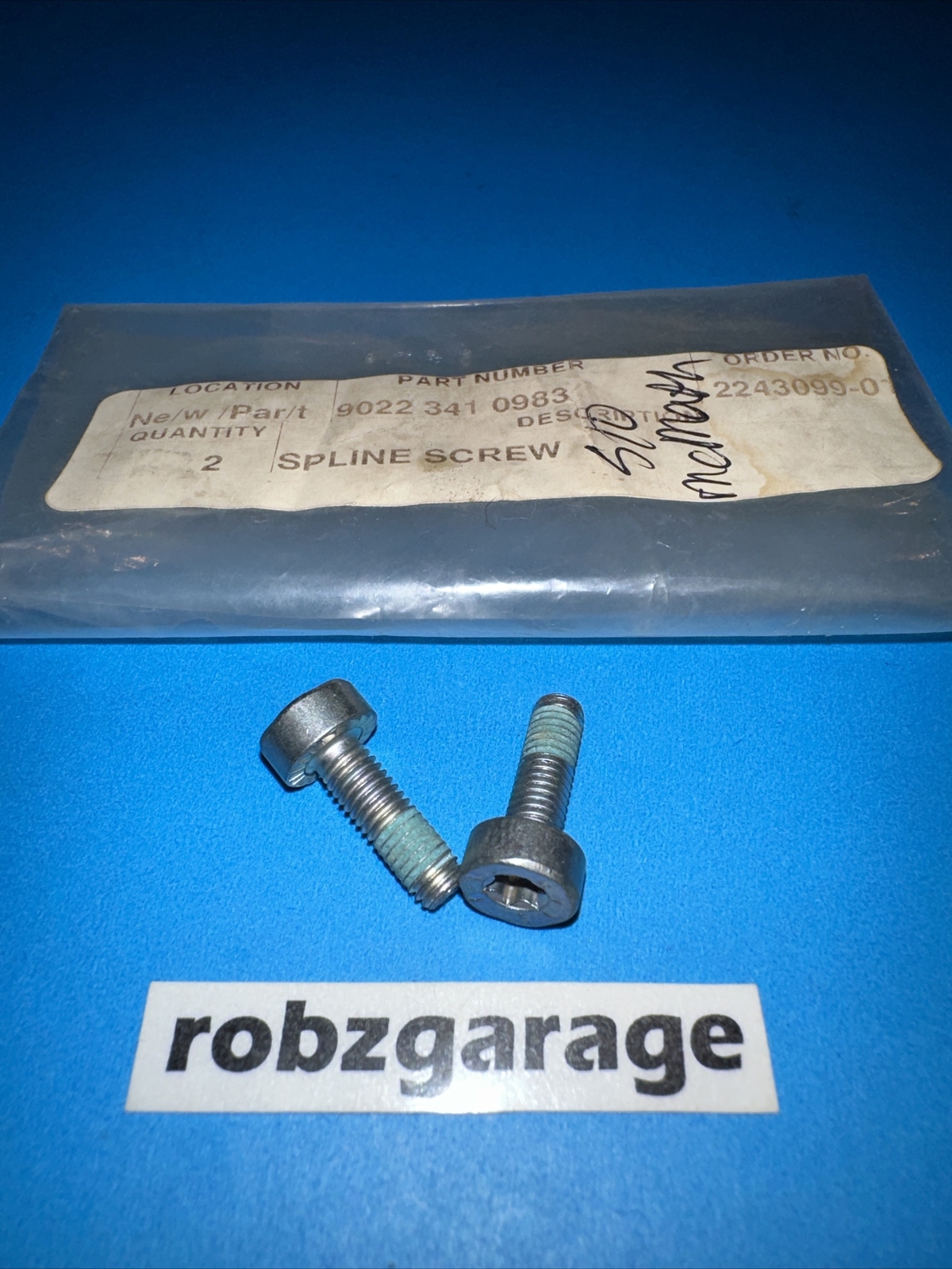 OEM STIHL Spline Screw IS-M5x16-12.9 9022-341-0983 Pack Of 3 for sale ...