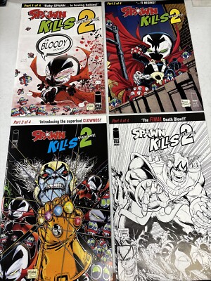Spawn Kills Everyone! 2: Parts 1-4 w/ McFarlane Variants 🔥 | eBay