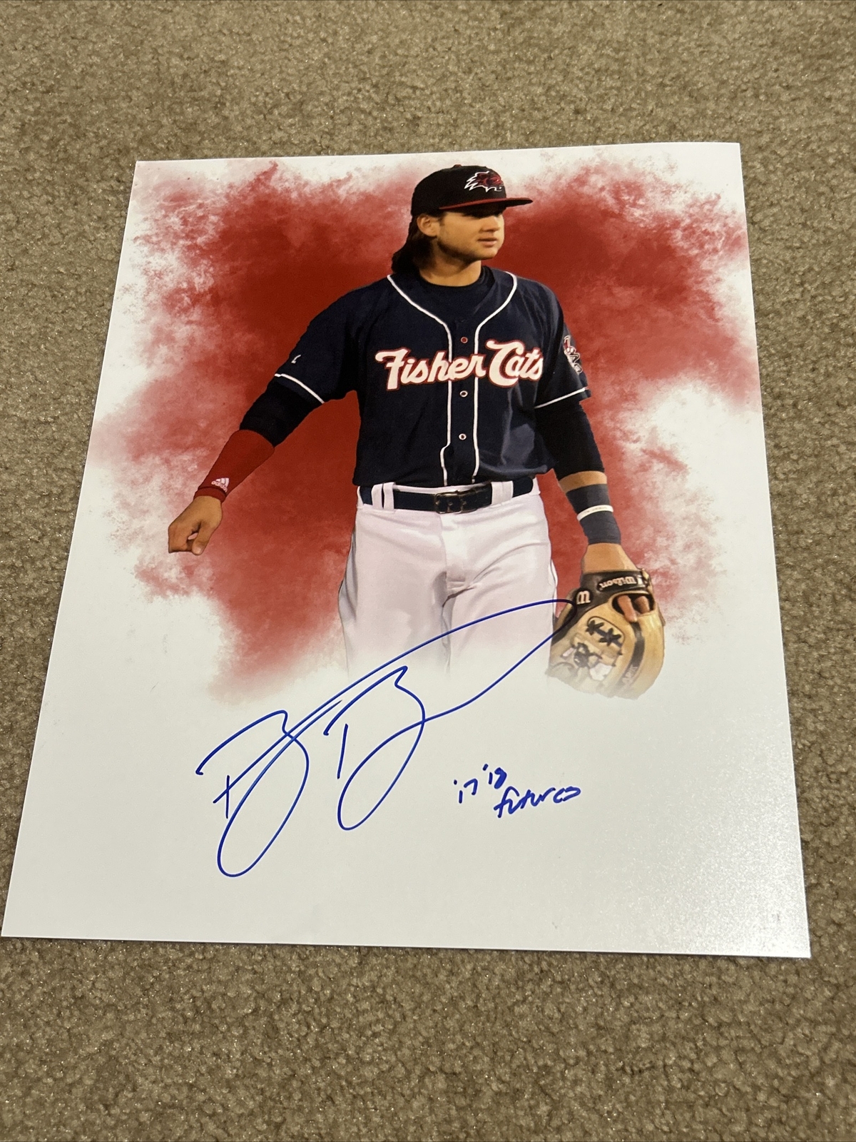 Bo Bichette Signed 11x14 Photo Toronto Blue Jays Edit Futures Game ...