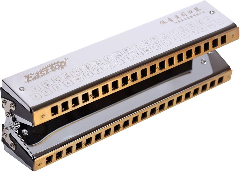 Mini&Double Bass Harmonica Orchestral Mouth Organ Harmonica Adult ...