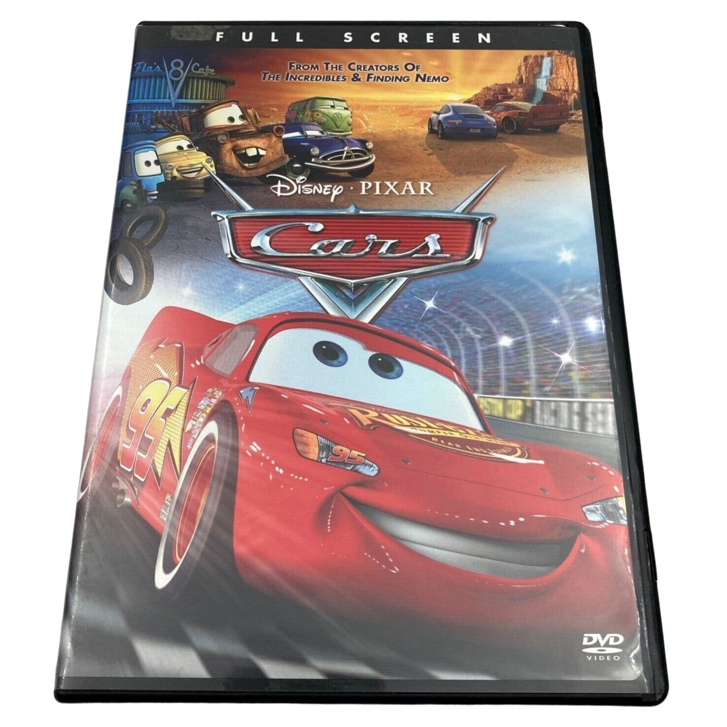 Cars (DVD, 2006, Full Frame / Full Screen) Disney Pixar Kids Family ...