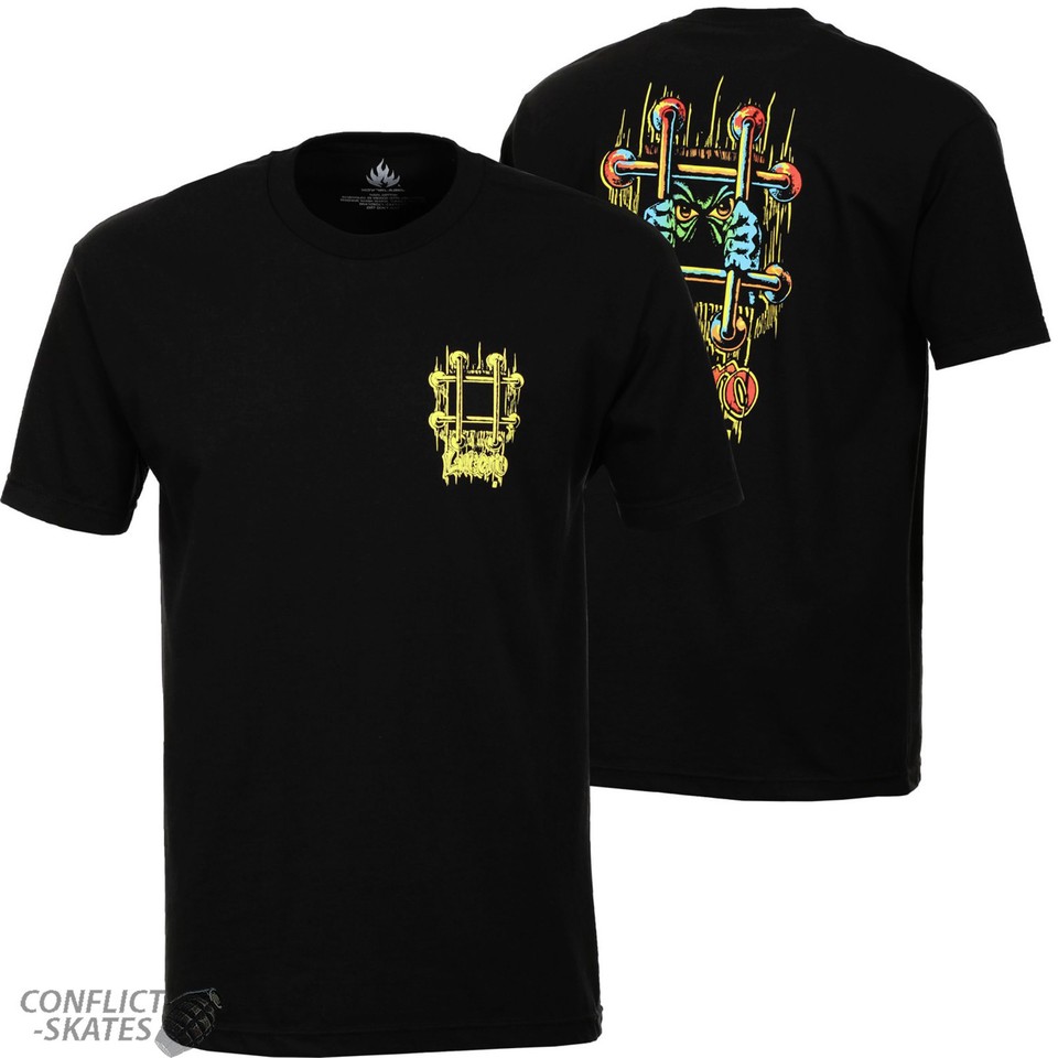 BLACK LABEL "OG Bars" Skateboard T-Shirt BLACK S M L XL John Lucero ...