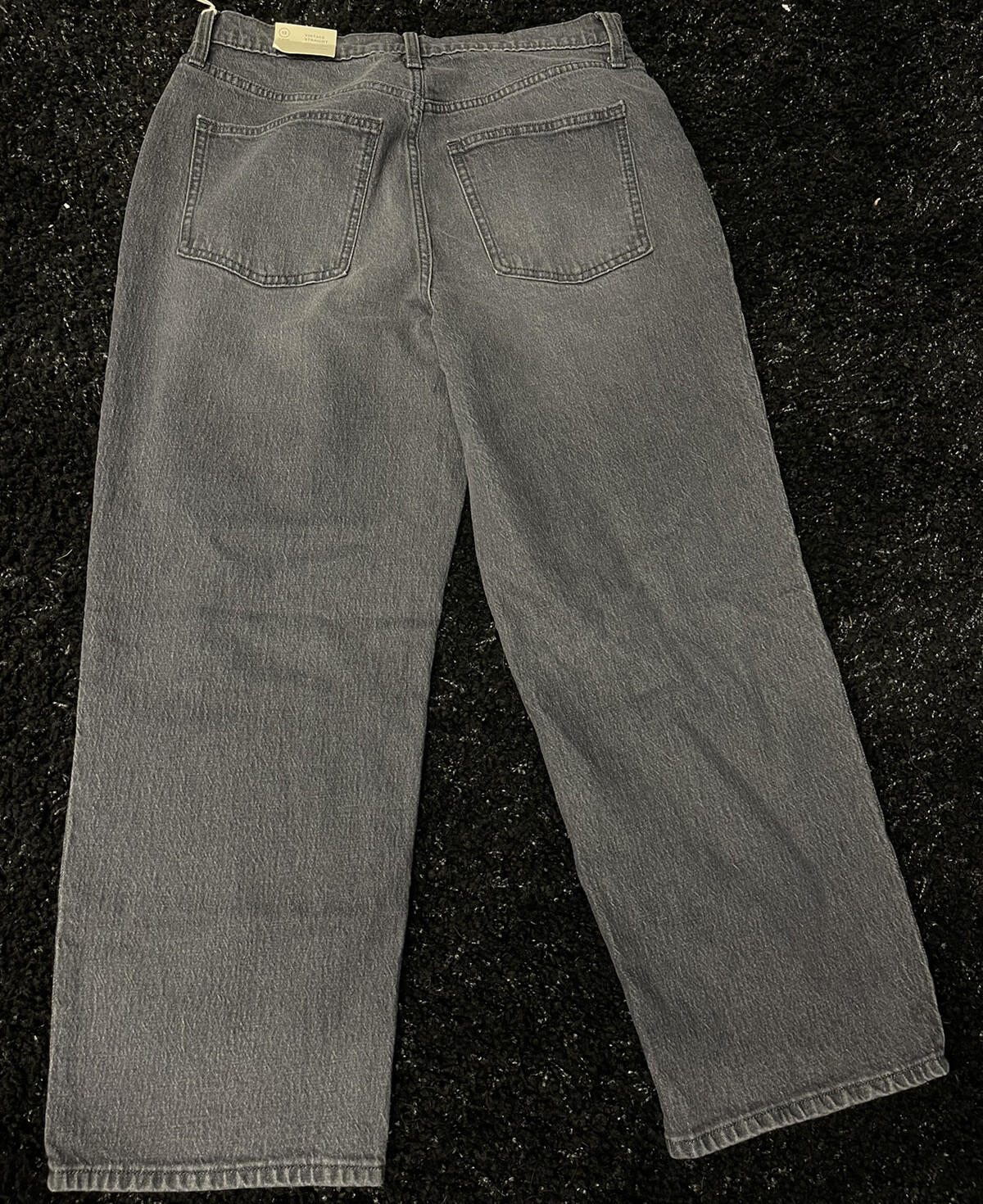 Universal Thread Women's High-Rise Vintage Straight Cropped Jeans Gray ...