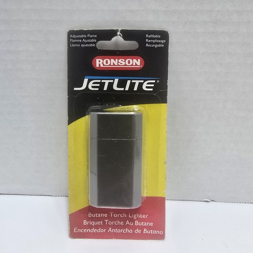 Ronson JetLite Butane Torch Lighter Gray ST 2 43511 | eBay