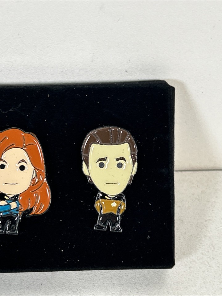 Eaglemoss Hero Collector Star Trek Picard: Chibi Pin Badge Box Set | eBay