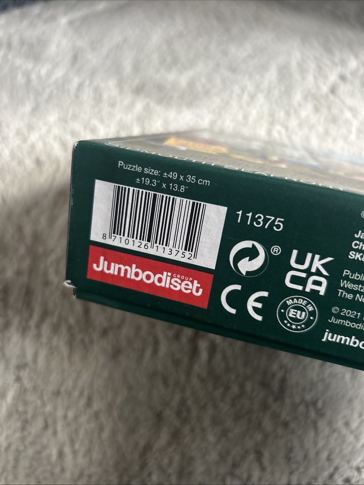 Falcon de Luxe Sidmouth Seafront 500-Piece Jigsaw Puzzle - Complete ...