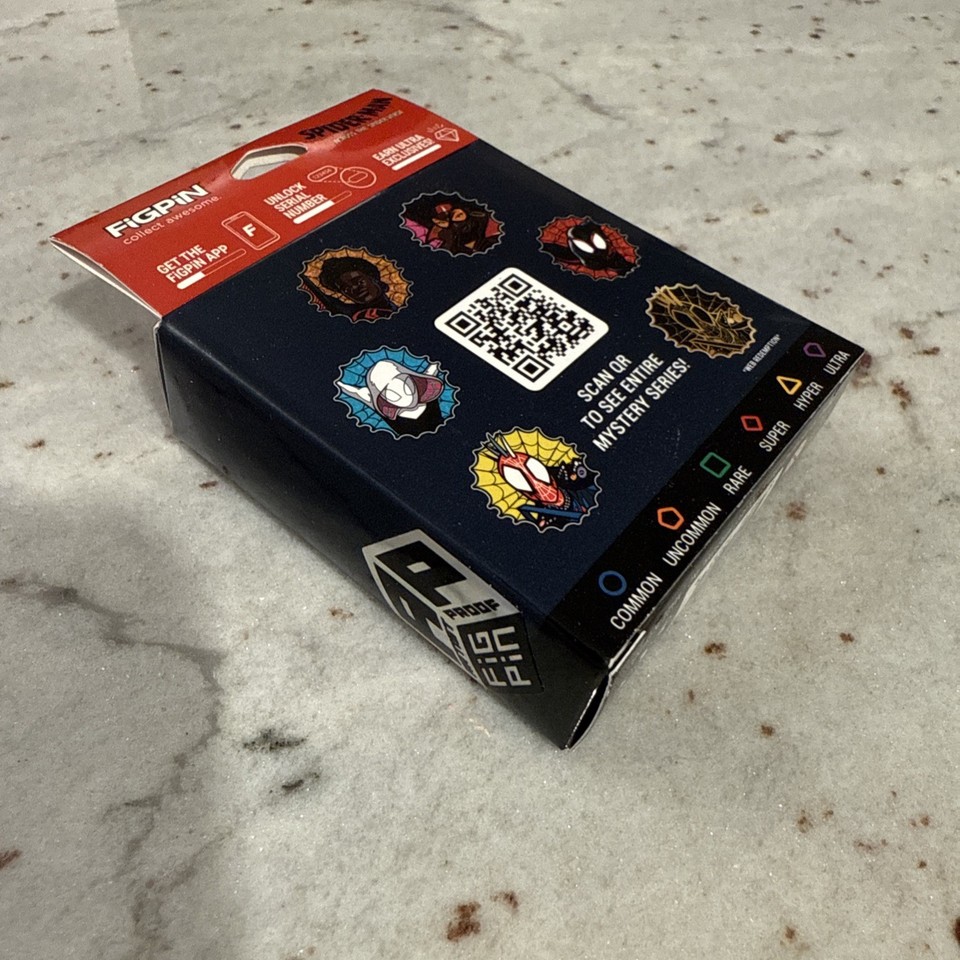 Figpin Mystery Mini Spider-Man Artist Proof AP Version New | eBay