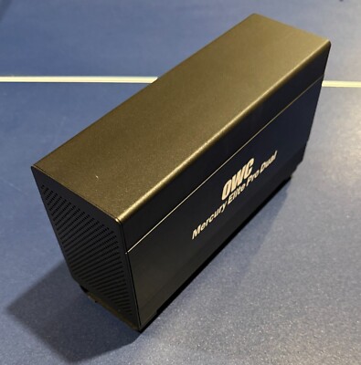 OWC Mercury Elite Pro 16TB Dual Hard Drive Enclosure. Thunderbolt 3.2 ...