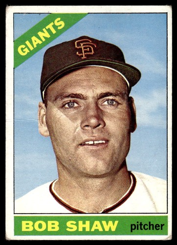 1966 Topps Bob Shaw #260 San Francisco Giants Baseball Card | eBay