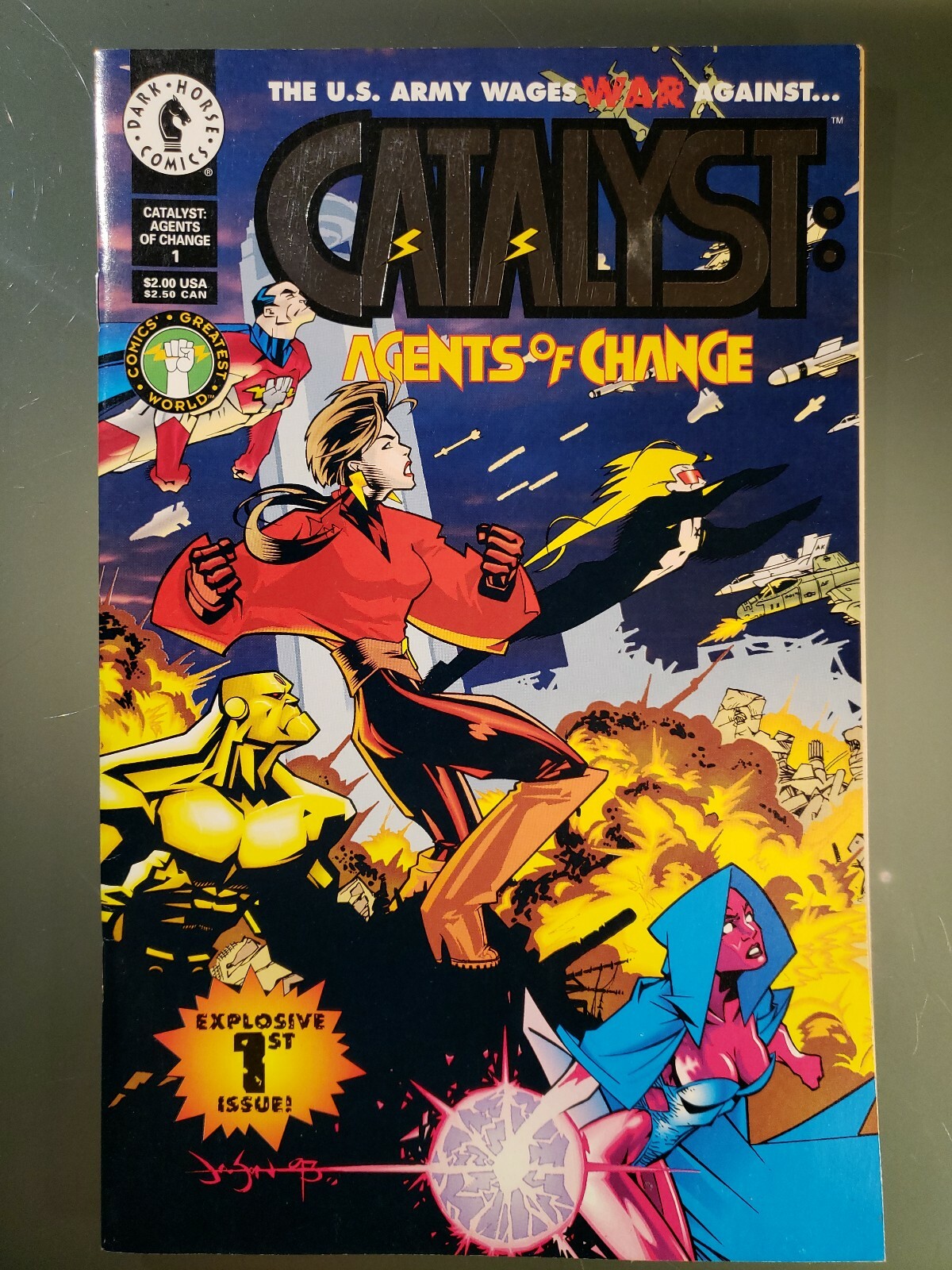 Catalyst: Agents Of Change #1(1994 Feb, Dark Horse) | eBay