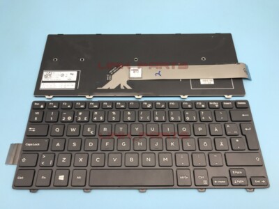NEW Swedish Finnish keyboard For Dell Inspiron 5451 5455 5458 7447 | eBay