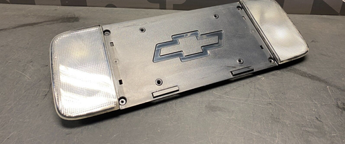 2001 CORVETTE C5 Z06 OEM REAR LICENSE PLATE BRACKET REVERSE LIGHTS USED ...