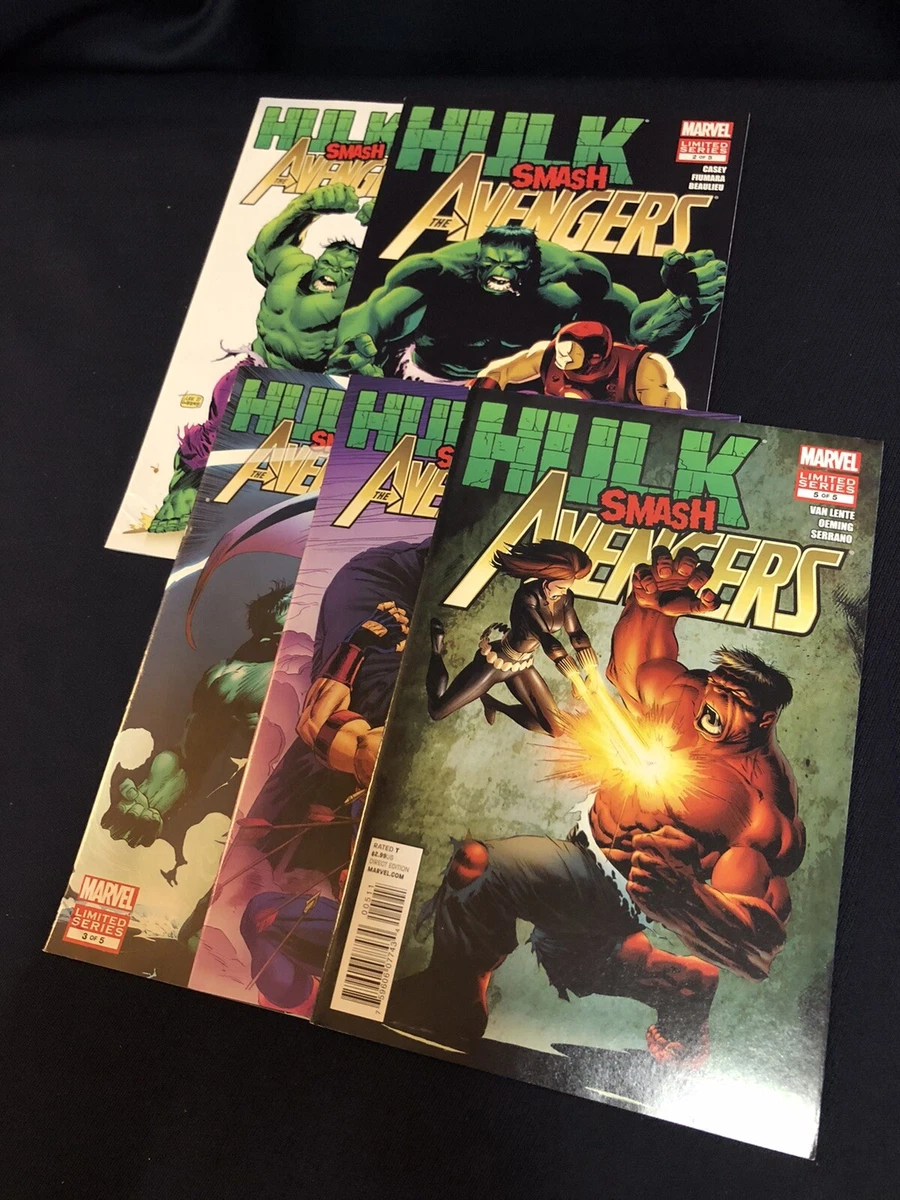 Hulk Smash Avengers Comic