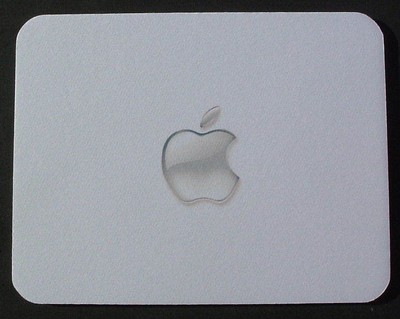 GLASS APPLE EFFECT printed MOUSEMAT MOUSE MAT PAD to suit Mac iMac ...