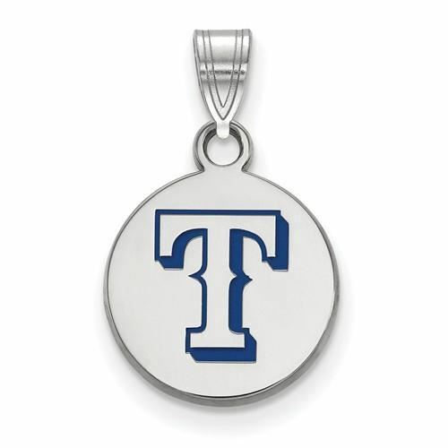 SS MLB Texas Rangers Letter T Small Enameled Disc Pendant | eBay