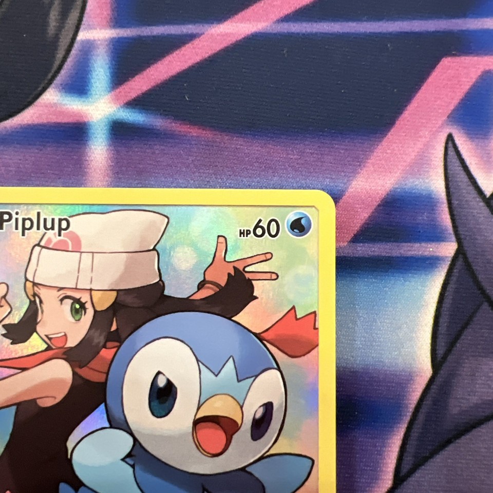 Pokémon TCG Piplup Holo Secret Rare Card Sun & Moon Cosmic Eclipse 239/ ...