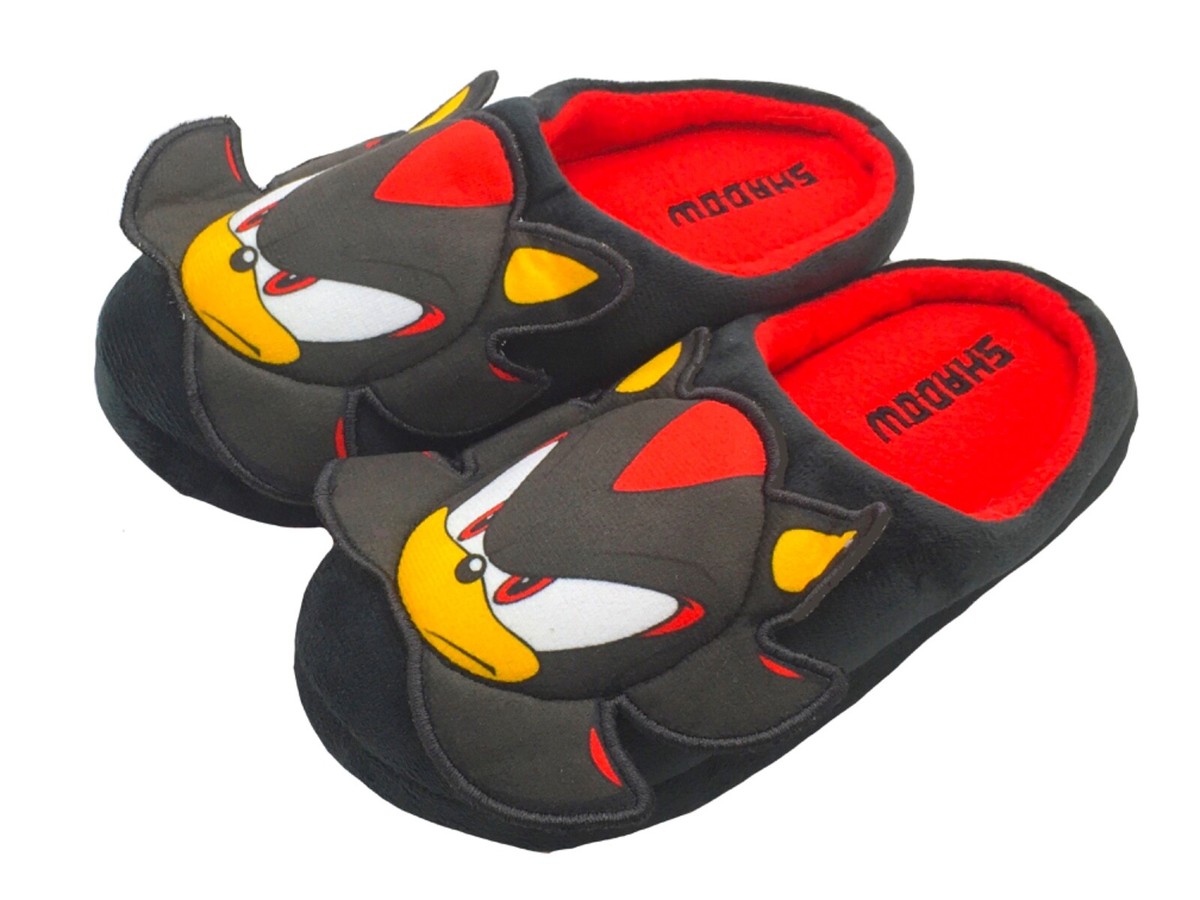 Gaming Themed Slippers Boys Sonic The Hedgehog Slippers - Knuckles ...