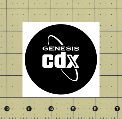 CUSTOM MADE COLLECTIBLE SEGA GENESIS CDX LOGO MAGNET (3½"x3¼") | eBay
