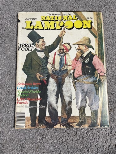 National Lampoon Magazine Vintage April 1979 April Fool Humor Magazine ...