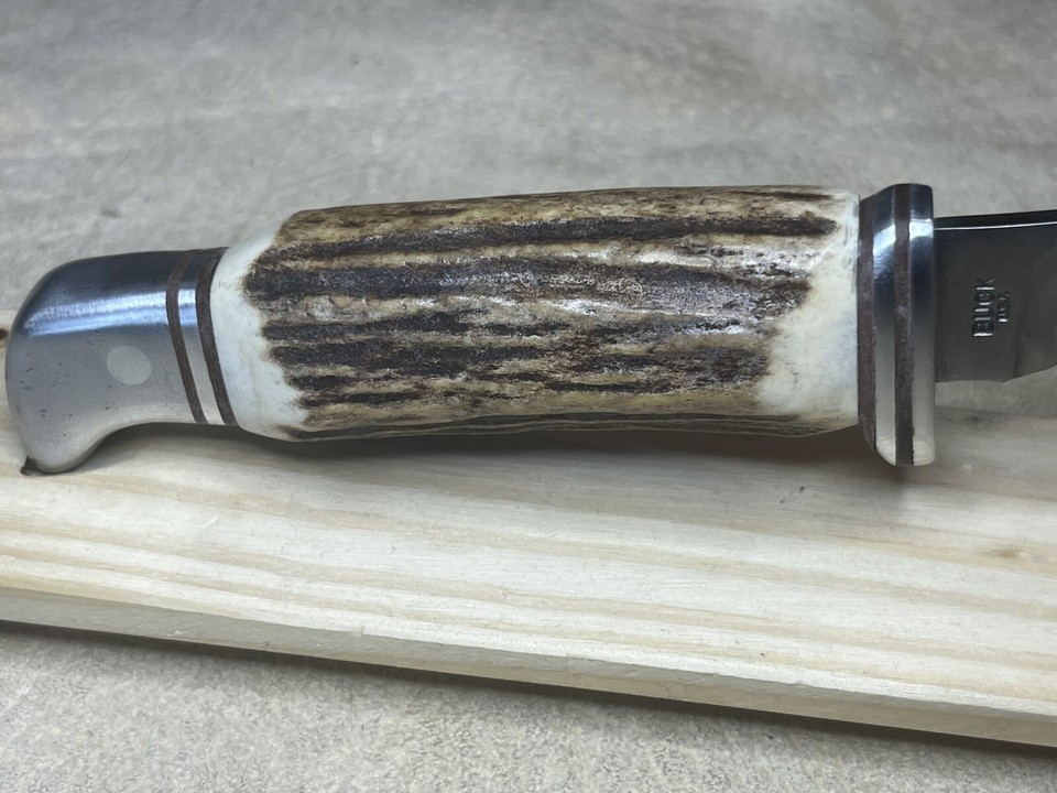 Vintage Buck (1967-72) Stag Handle Fixed Blade | eBay
