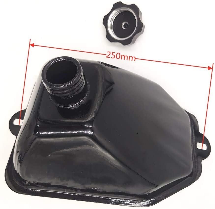 Metal FUEL GAS TANK w CAP 70 90cc 110cc 125cc ATV Quad TAOTAO COOLSTER ...