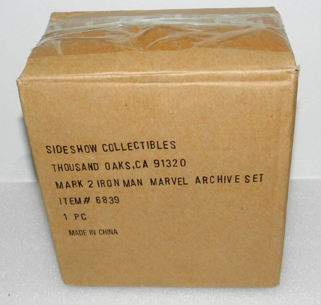 SIDESHOW IRON MAN MARK 2 HELMET STARK INDUSTRIES NEW GEM SET SDCC ...