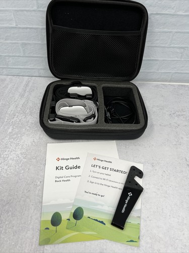 Hinge Health Digital Kit for Back Pain with Sensor - In Carrying Case ...