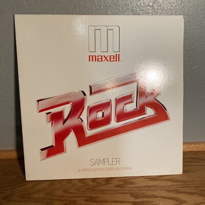Maxell Rock Sampler from 1979 LP Record Album Vinyl Nice Dust Jacket | eBay
