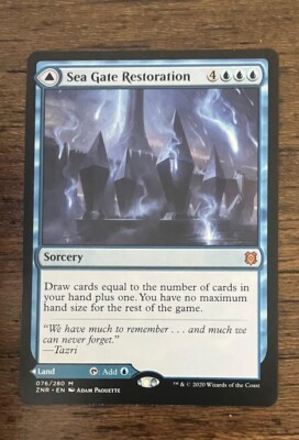 MTG Sea Gate Restoration NM Zendikar Rising | eBay
