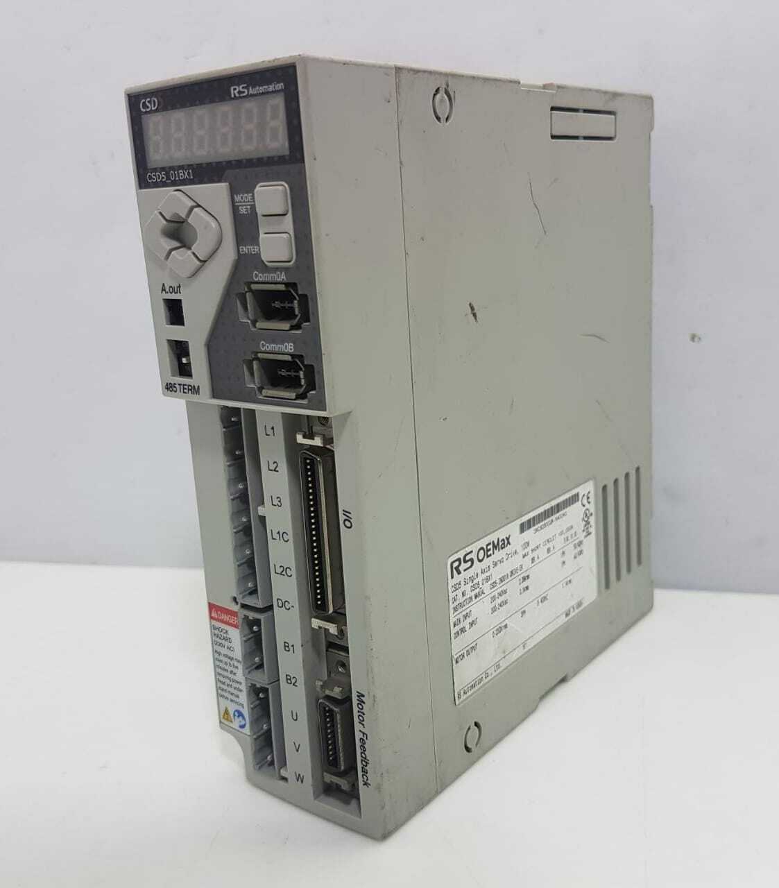 RS OEMax CSD5_01BX1 Signal Axis Servo Drive | eBay