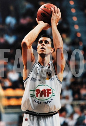 Vintage Press Photo Basket, Bologna, Claudio Pilutti, 2000S, Print 21 X ...