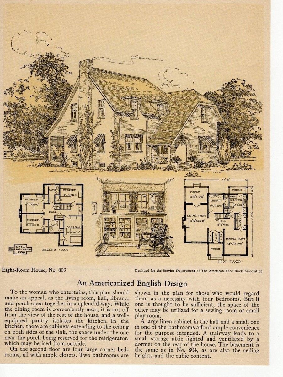 1925 Bungalow Brick Homes 5 Ways Real Estate Listings From The 1920s