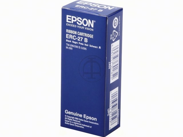 Ribbon Original Epson Erc-27b Black Tm-290 II U295 Omron Sp-60 Casio ...