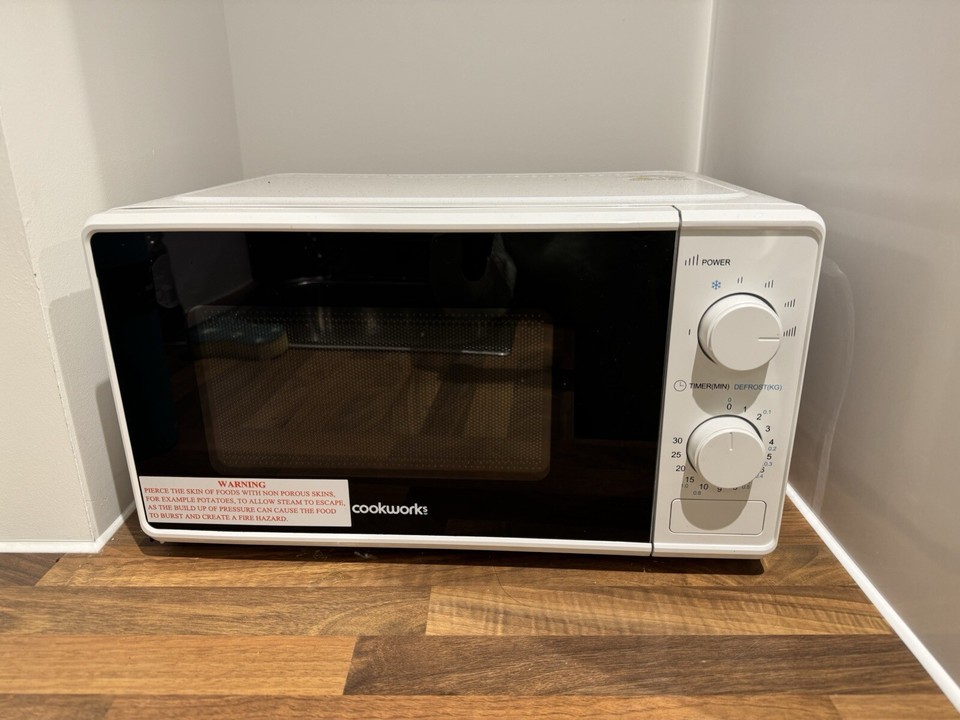 Cookworks MM7 17L Microwave Oven - White | eBay UK