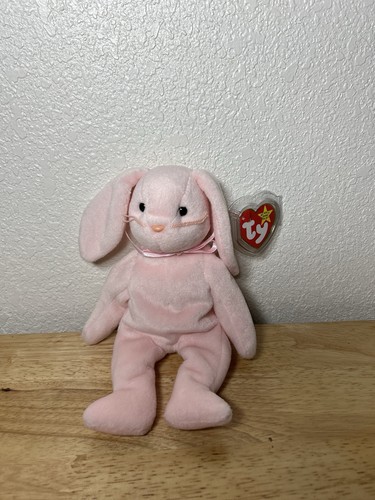 Ty 4117 Beanie Babies Hoppity Rabbit - Pink | eBay