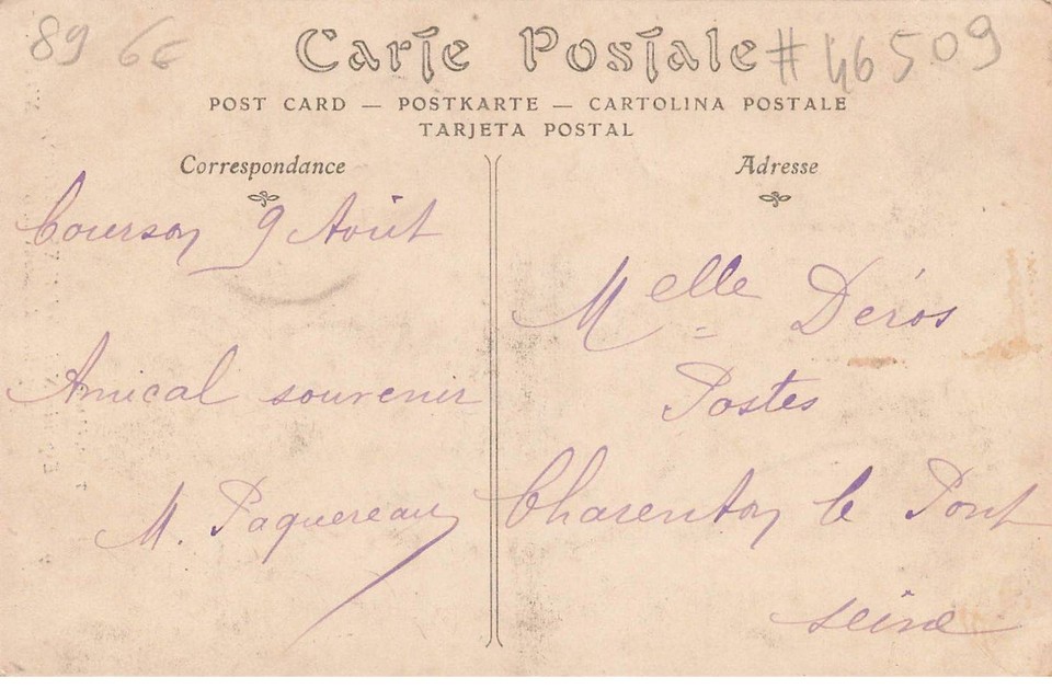 89 AUXERRE #MK46509 ESPOSIZIONE NAZIONALE DEI BEI ARTI 1908 | eBay