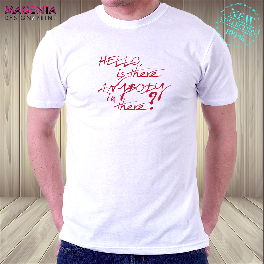 Pink Floyd • Hello, Is There Anybody In There? • The Wall Fan T-Shirt ...