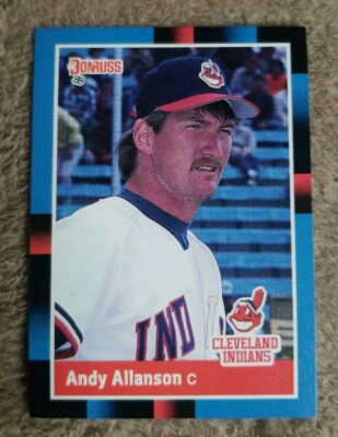 1988 Donruss Baseball Card #465 Andy Allanson - Cleveland Indians | eBay