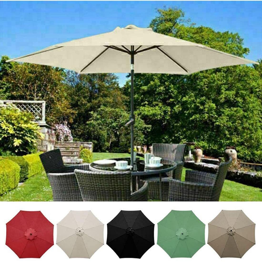 Large Tilting Garden Parasol | Fasci Garden