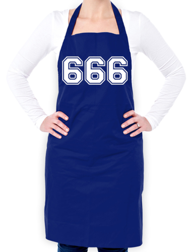 666 College Unisex Schürze - Satan - Teufel - Gruselig | eBay