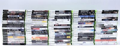 Lot of 100 Microsoft Xbox and Xbox 360 Games | eBay
