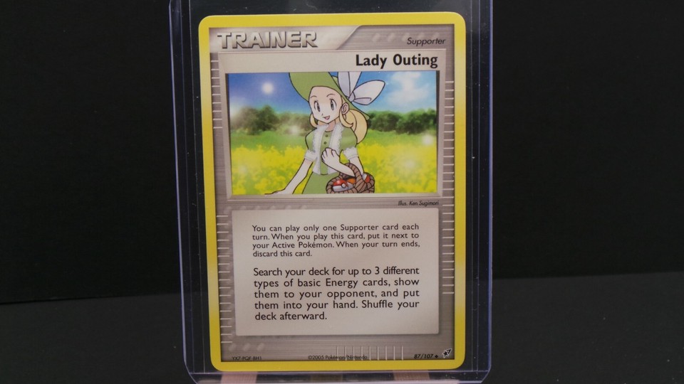 Pokemon TCG EX 2005 Deoxys Trainer Lady Outing 87/107 Non Holo NM/M | eBay