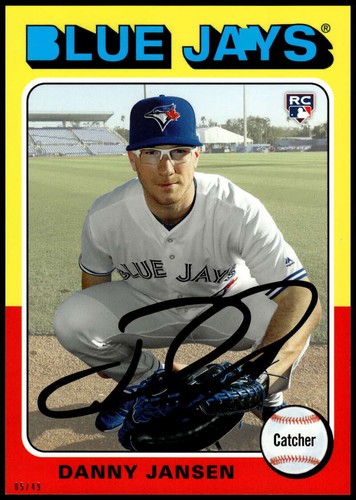 Danny Jansen 2019 Topps Archives 5x7 #184 5/49 Blue Jays | eBay