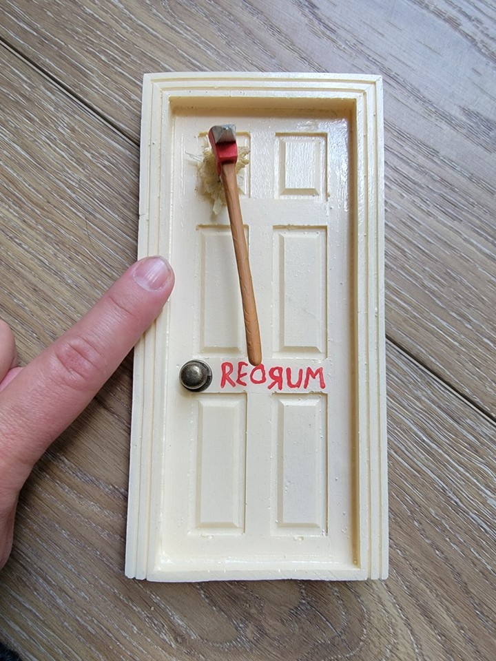 Redrum door The Shining Resin | eBay