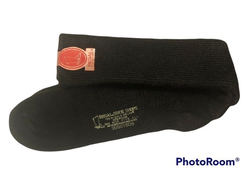 New with tags! Regal Shoe Shops Hi Bulk Orlon Socks Mens One Size Dark ...