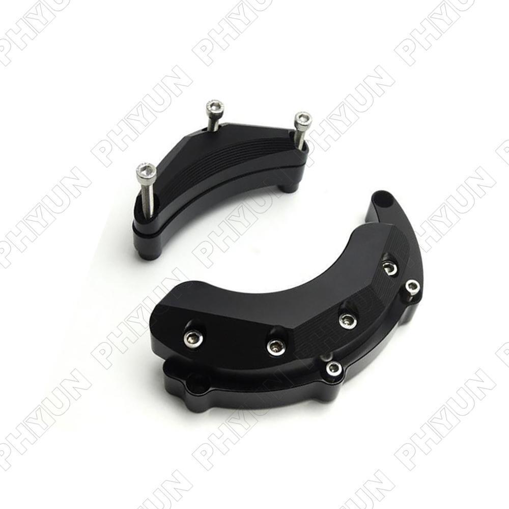 Black Engine Guard Slider Cover Protector For Yamaha XSR900 MT09 FZ09 ...