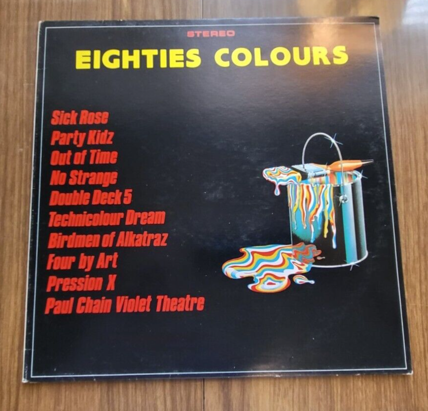 Eighties Colours Vinyl LP Compilation (Electric Eye, 1985) Italy Rock ...